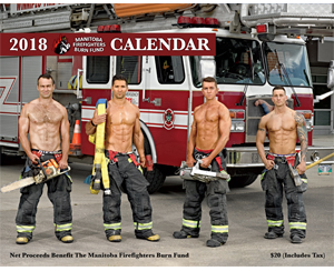 2018 Burn Fund Firefighters Calendar - Manitoba Firefighters Burn Fund